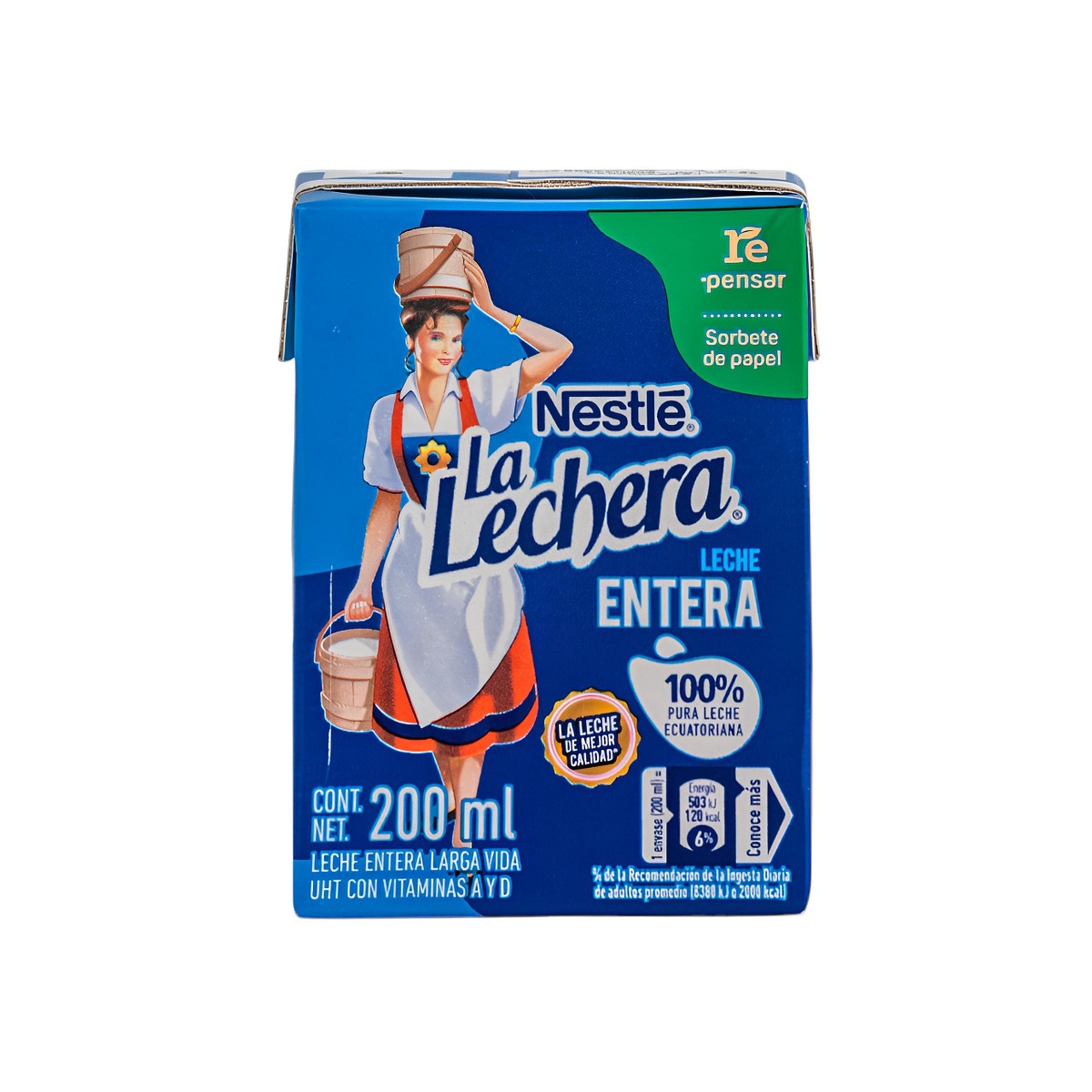Leche La Lechera Entera Cartón 200ml - 908753