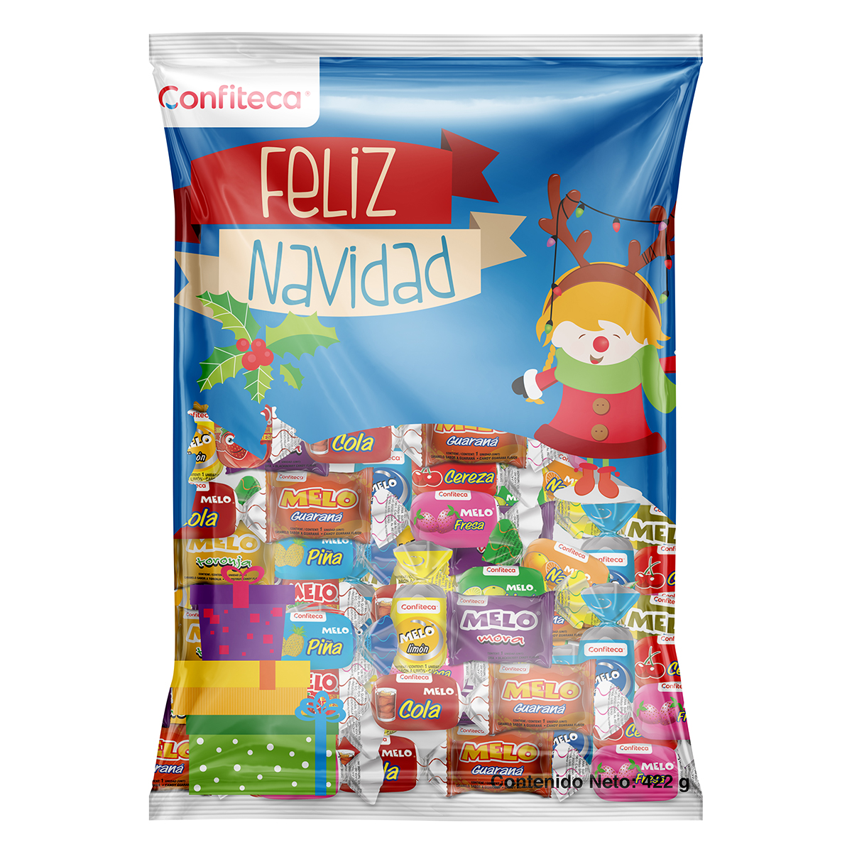 Caramelos Navideños Confiteca Popular Surtido 422 g - 917745