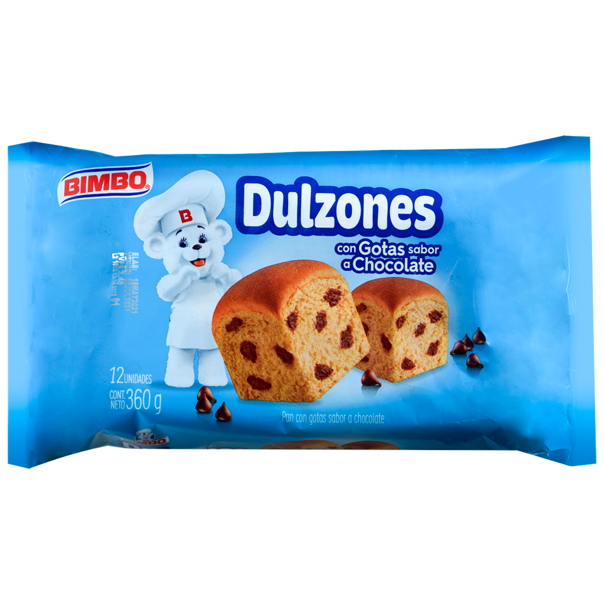 Pan Dulzones 360g - Varios Sabores - 1062354