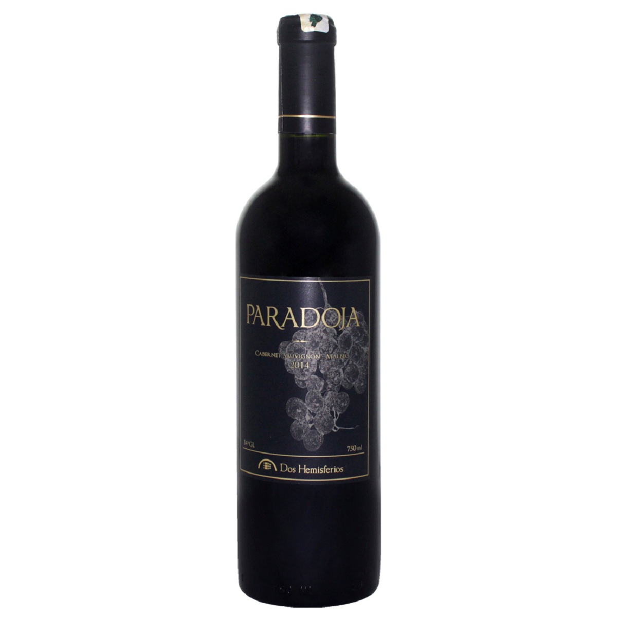 Vino Tinto Dos Hemisferios Paradoja Cabernet Sauvignon y Malbec 750 ml ...