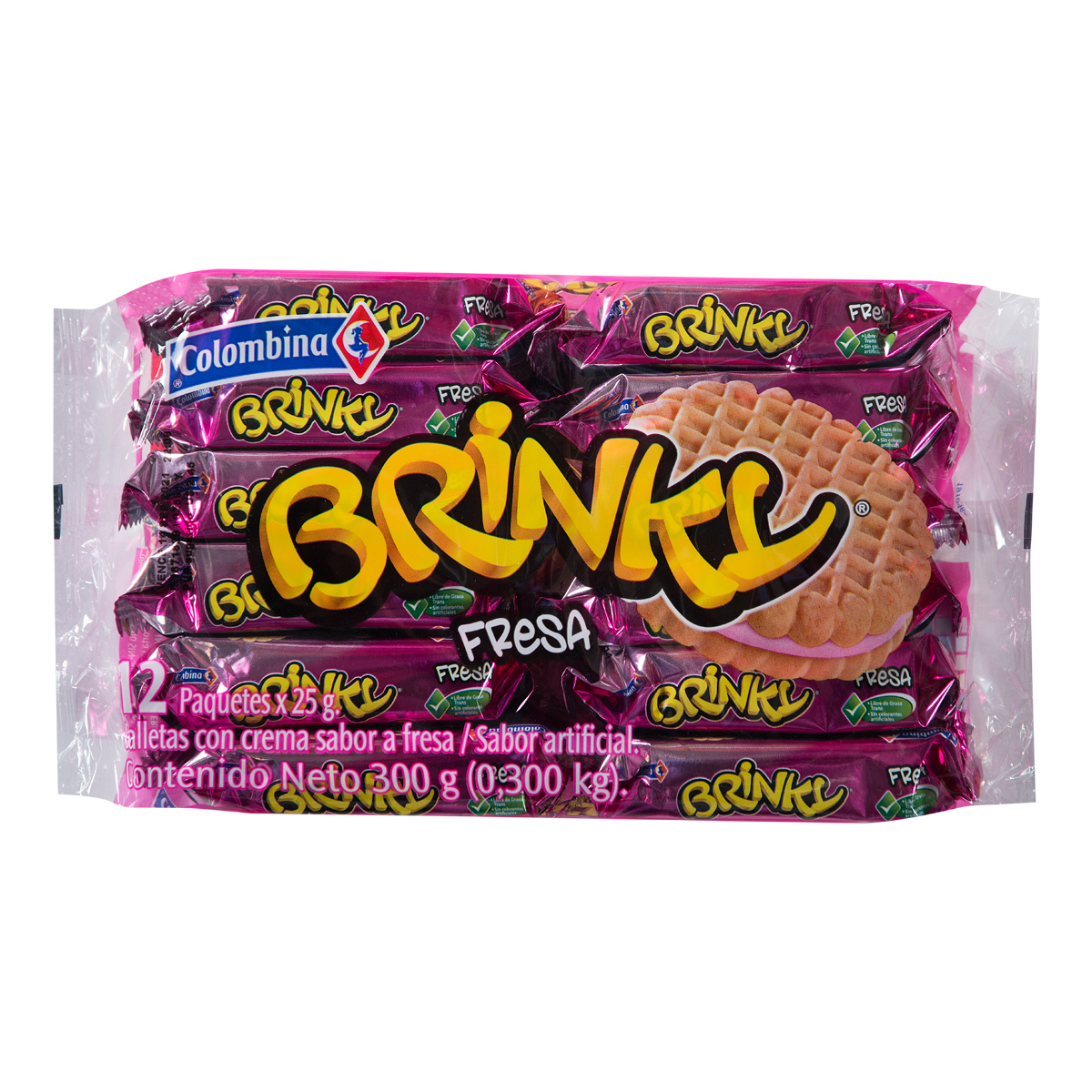 Galleta Colombina Brinky Fresa 300g - 1062550