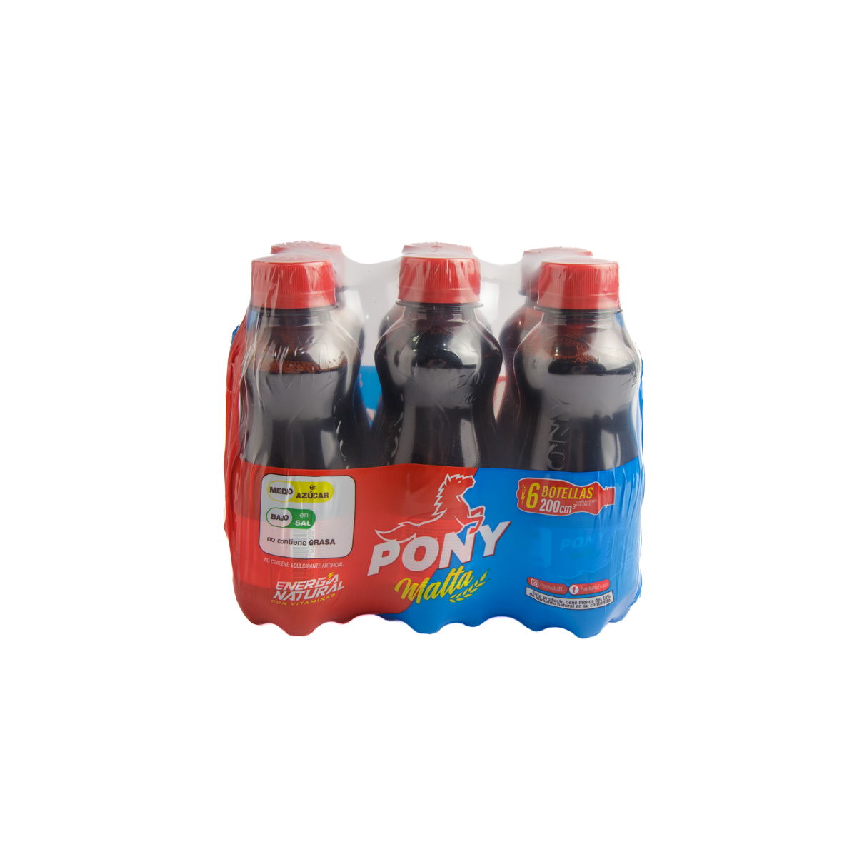Pony Malta Mini 200 ml - 6 Unidades - 909003