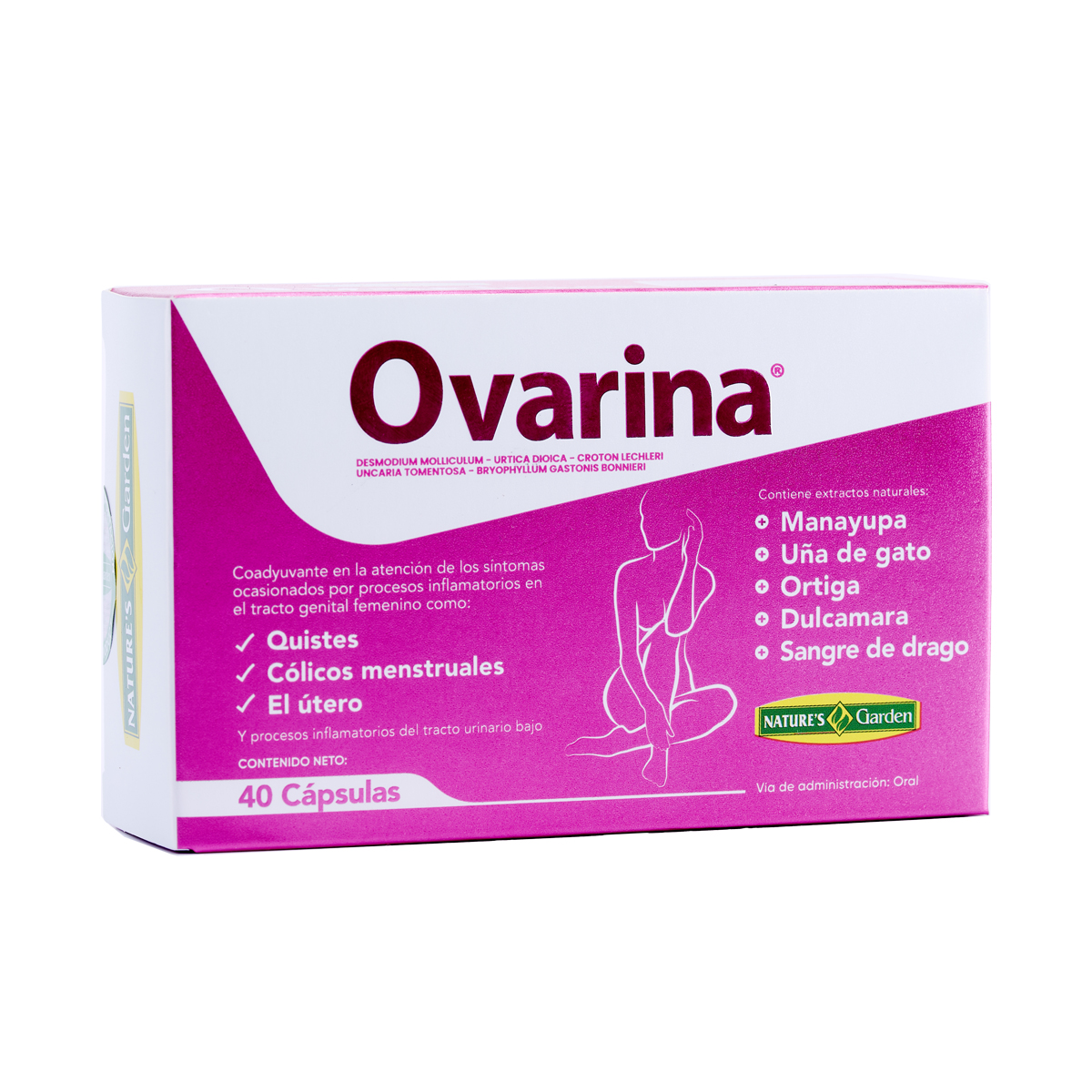 Ovarina Nature’s Garden 40 Cápsulas - 914325