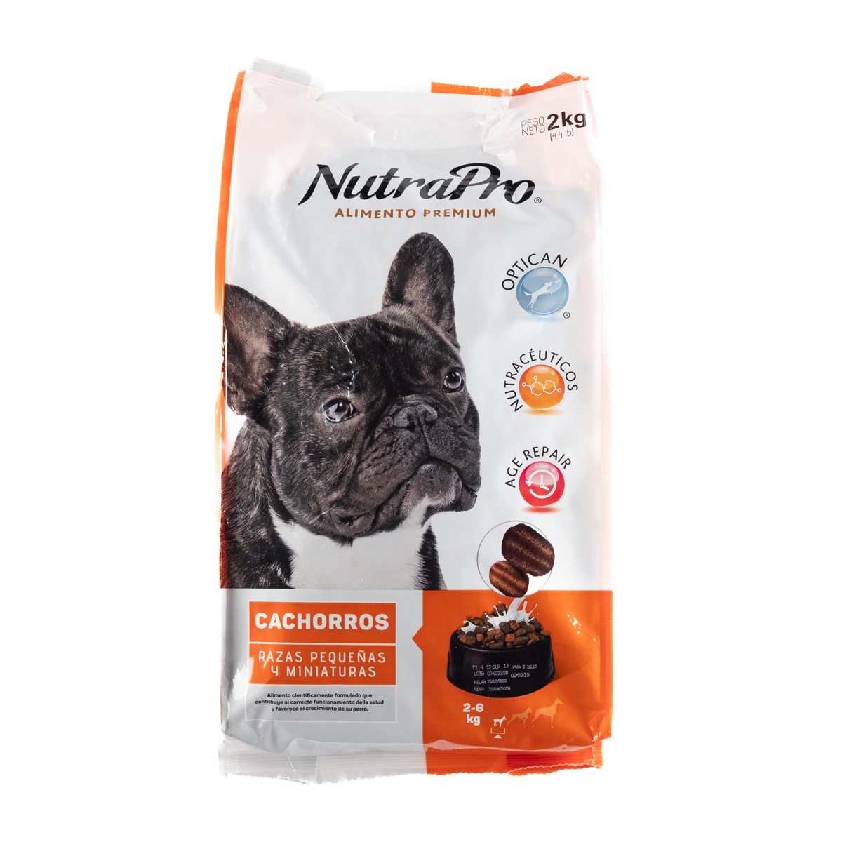 Alimento para Perro NutraPro Cachorro Razas Pequeñas y Mini 2 kg - 905773