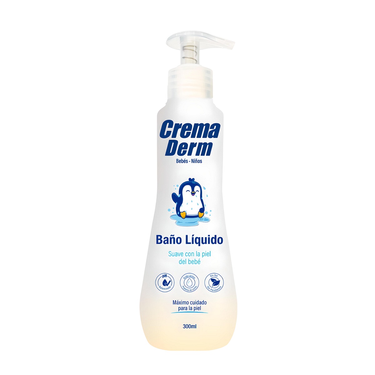 Jabón Líquido Crema Derm Hipoalergénico 300ml - 913625