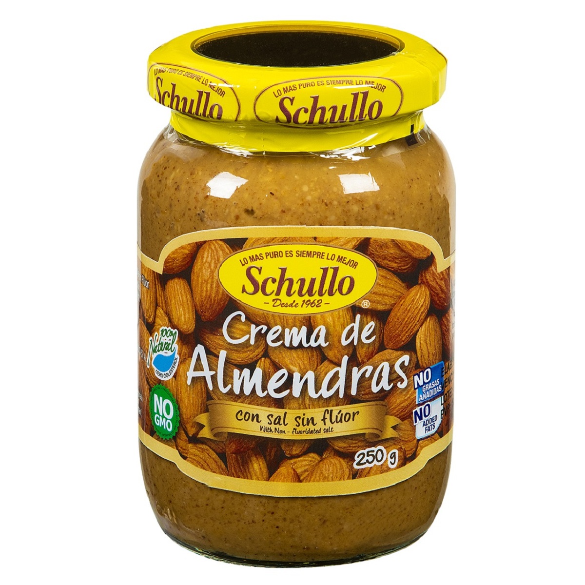 Crema de Almendras Schullo 250 g - 951090