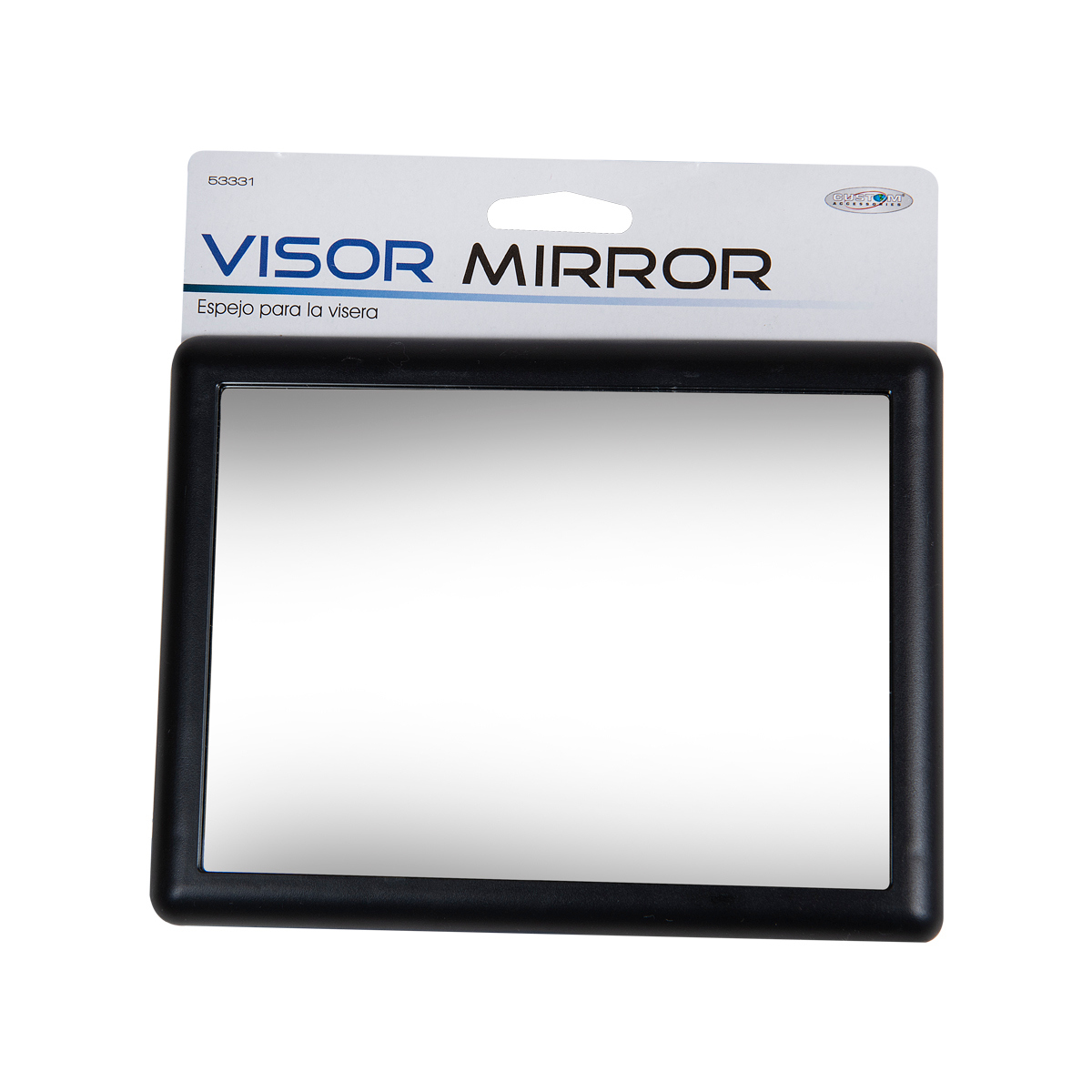 Espejo para Carro con Marco Custom Accesories Negro - 894574