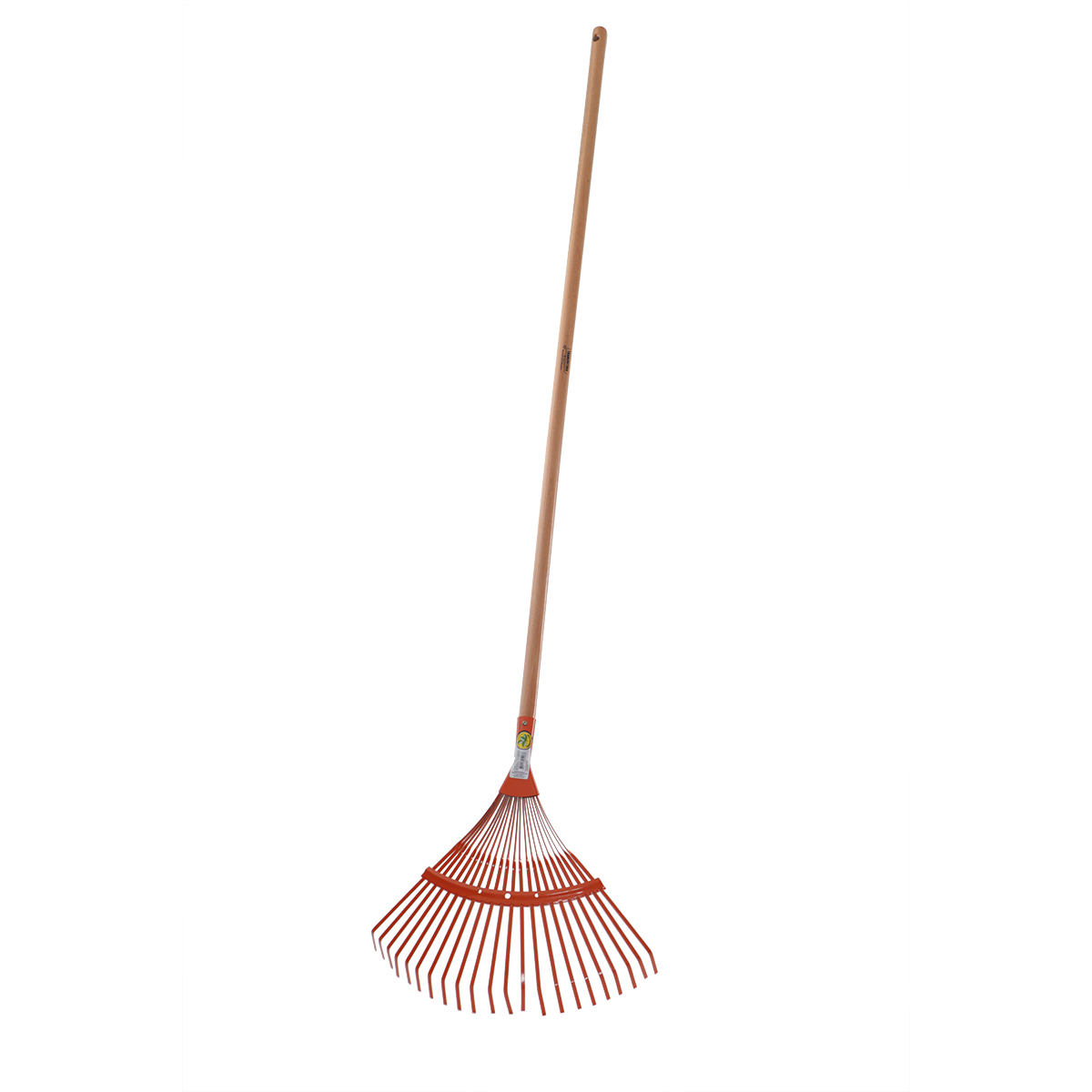 Escoba para Jardín Metálica Tramontina Rojo 22 Dientes 120cm - 897700