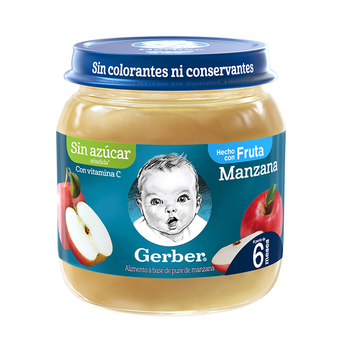 Compota Gerber Manzana 113g - 900073