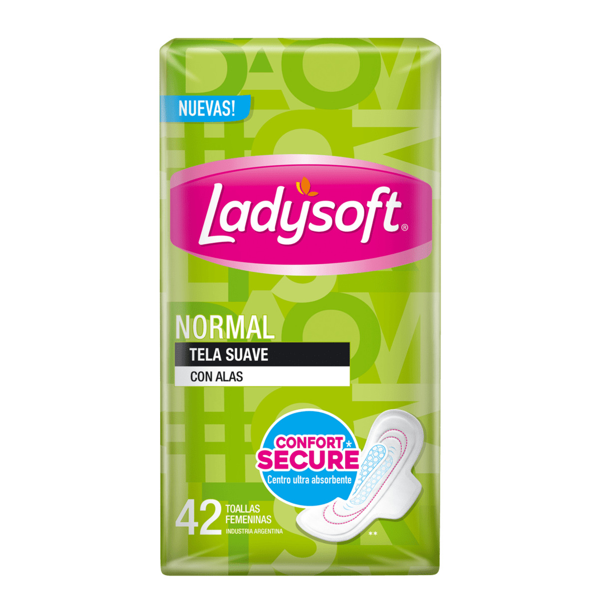Toallas Sanitarias Ladysoft Normal - 42 Unidades - 900258
