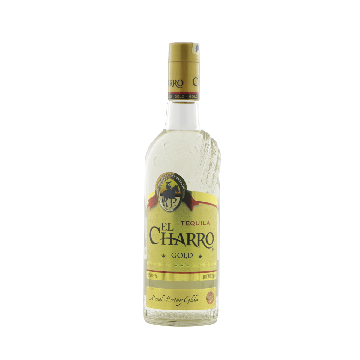 Tequila El Charro Gold 750ml - 901089