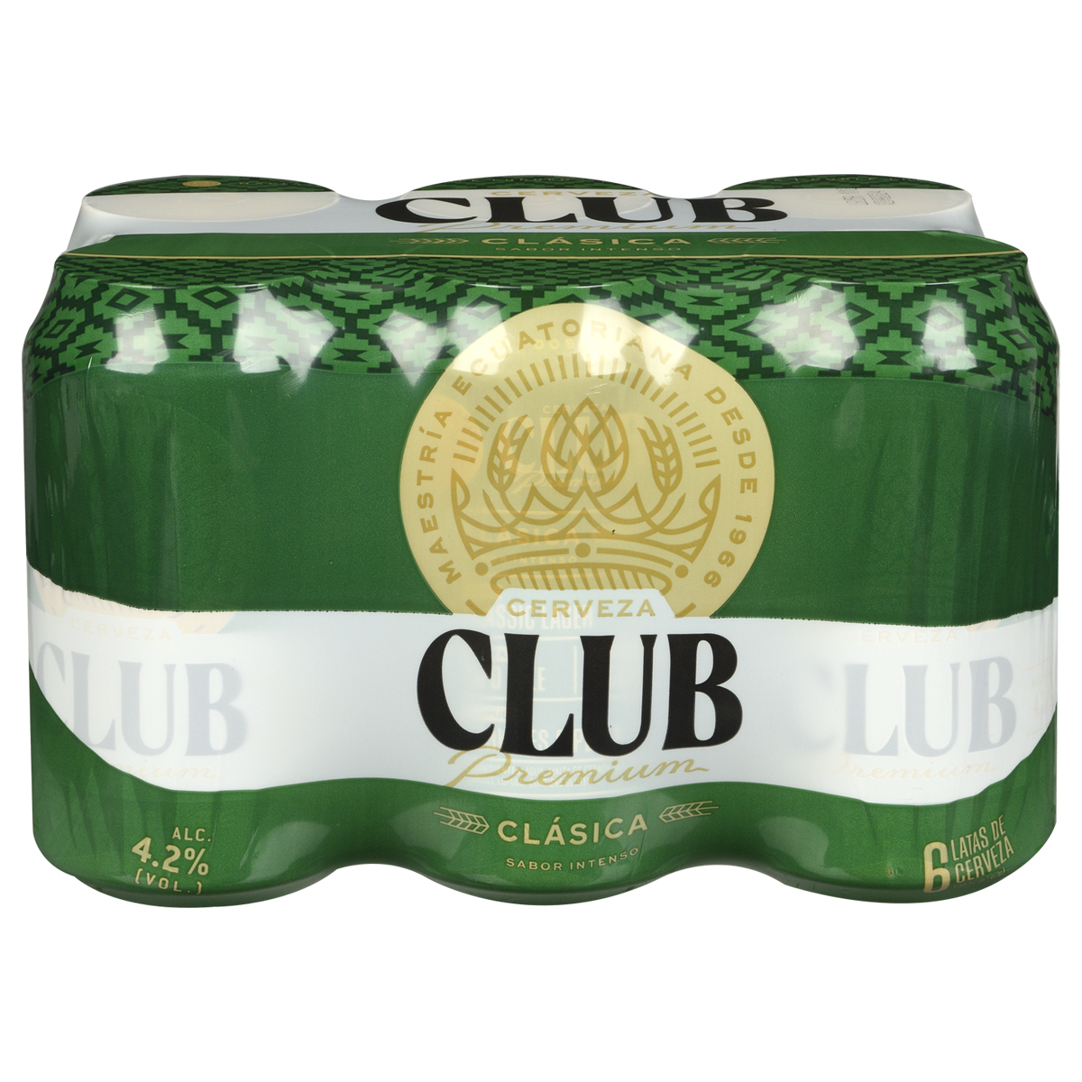 Club Premium Clásica Cerveza Lata 6pack 355ml - 901300