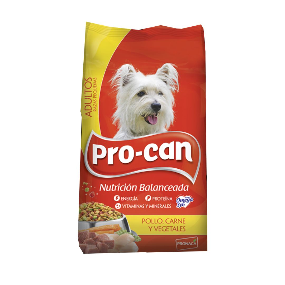 Alimento para Perro Pro-can Adulto Razas Pequeñas Pollo, Carnes y ...