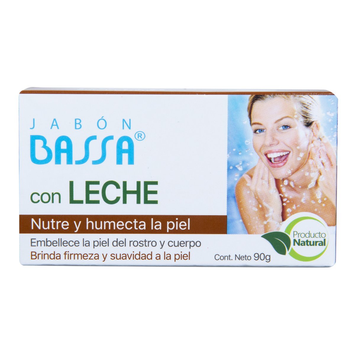Jabón en Barra Bassa con Leche Humectante 90g - 904673