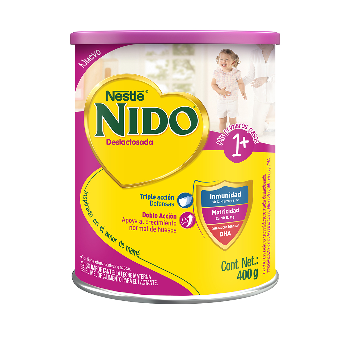 Leche En Polvo Nido Deslactosada 1 400g 905406