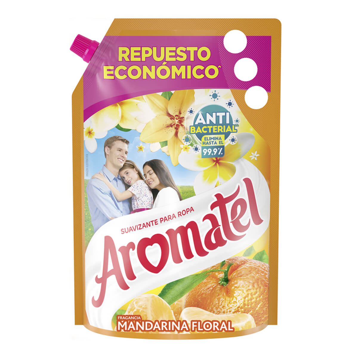 Suavizante Aromatel Mandarina Floral Doypack 900 ml - 905938