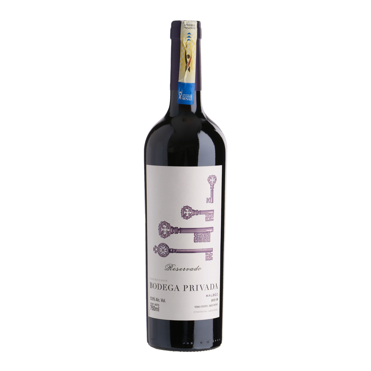 Vino Tinto Bodega Privada Reservado Malbec 750ml - 907327