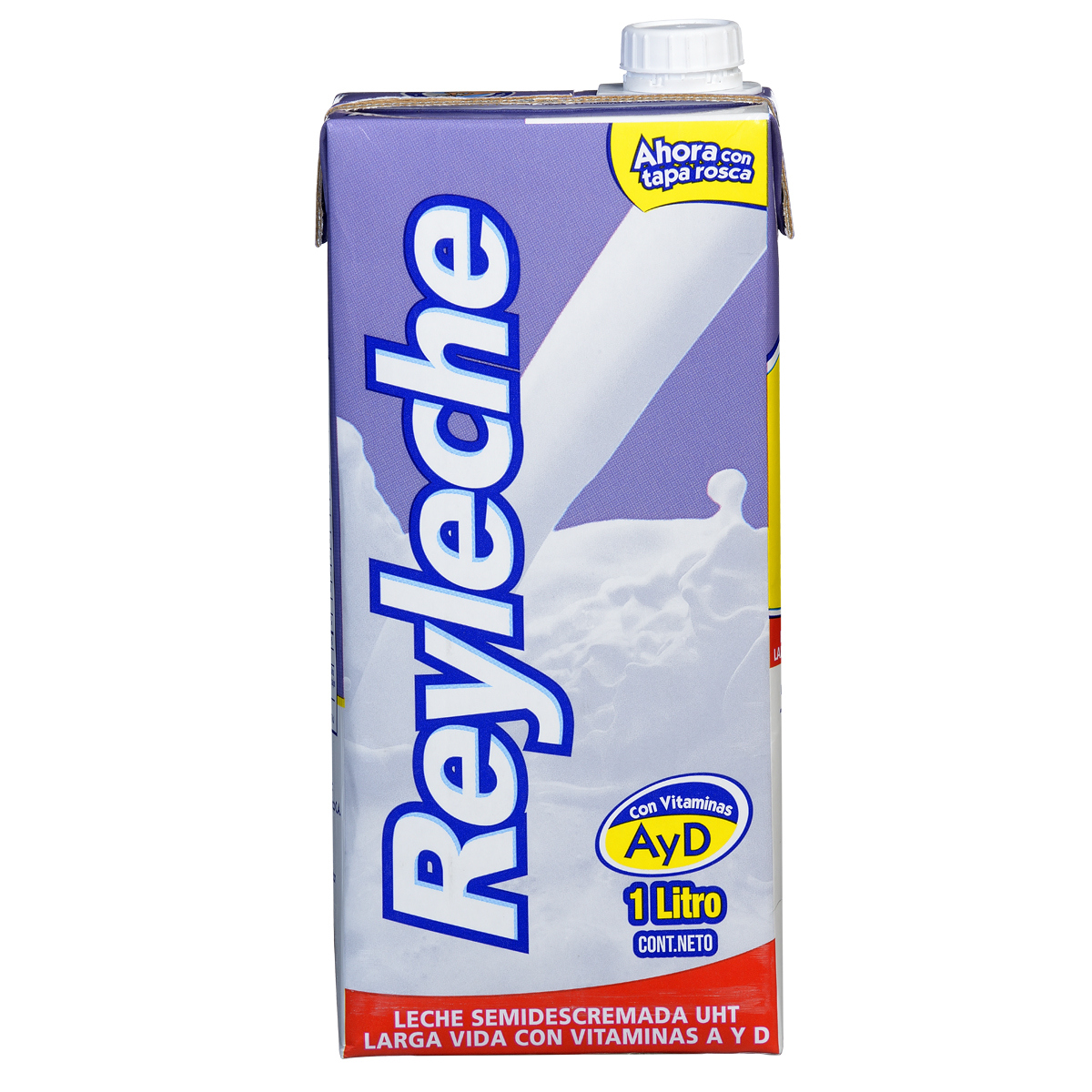 Leche Semidescremada Reyleche Cartón 1L - 908860