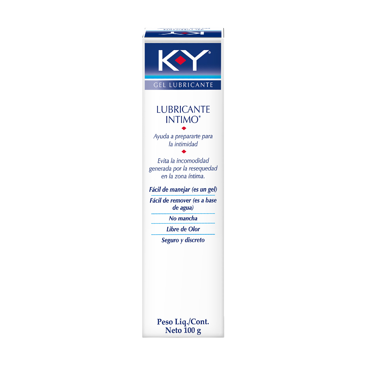 Gel Lubricante Íntimo KY 100g - 909147