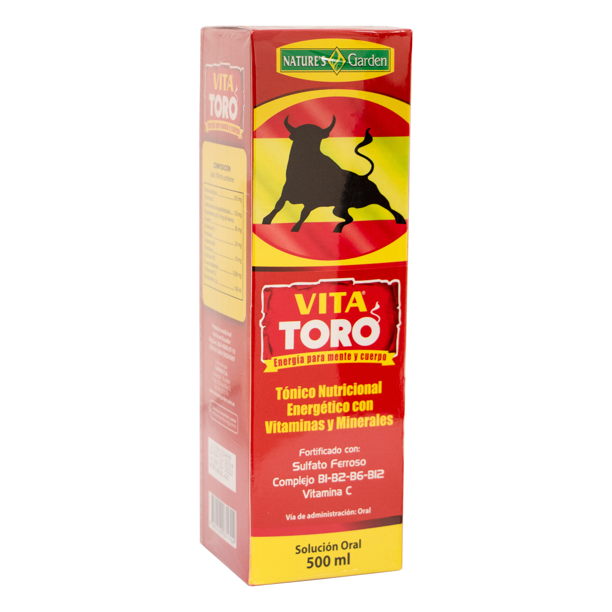 Jarabe Vita Toro Tónico Nutricional Nature’s Garden 500 ml - 909148