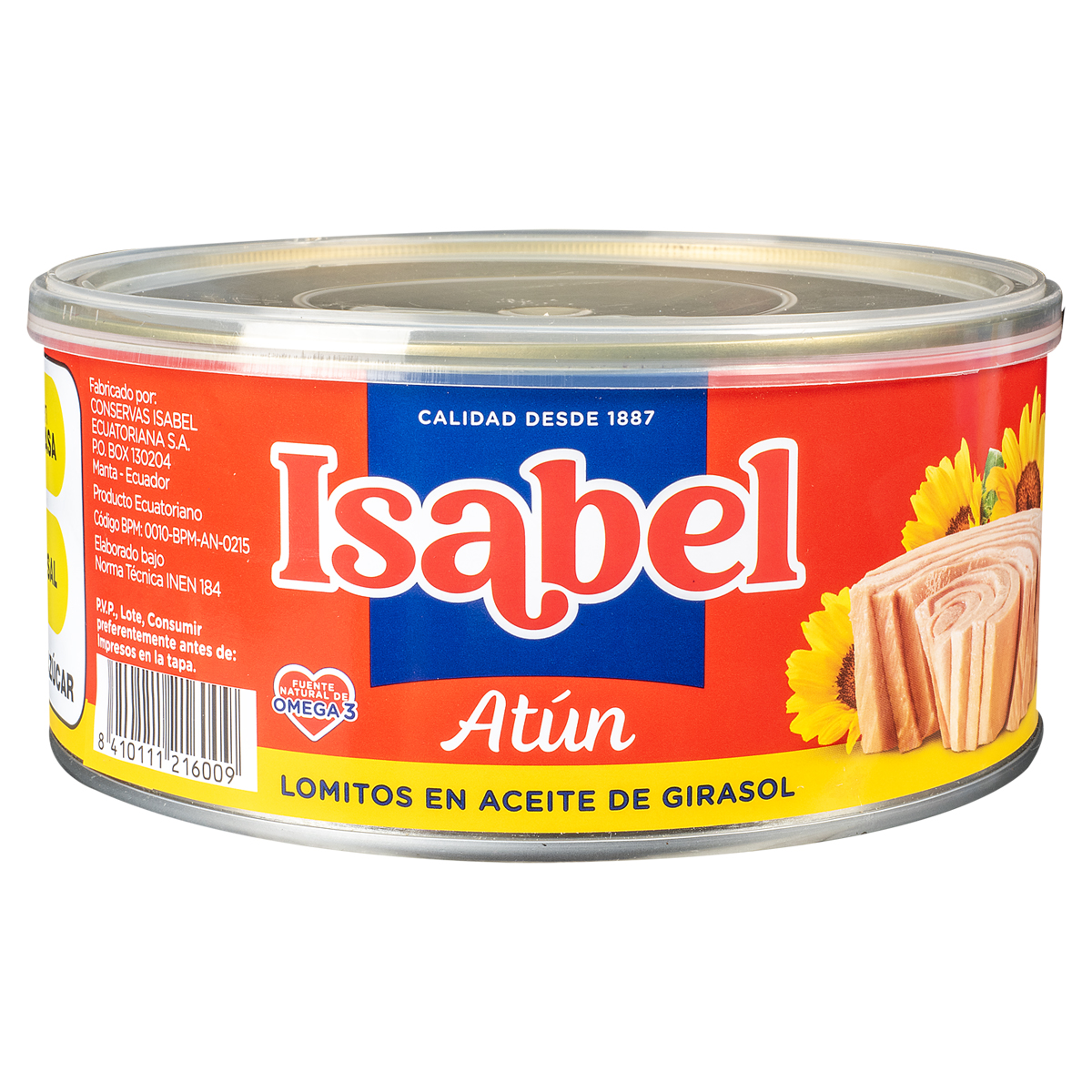 Atún Isabel Lomitos en Aceite de Girasol 900 g - 909312