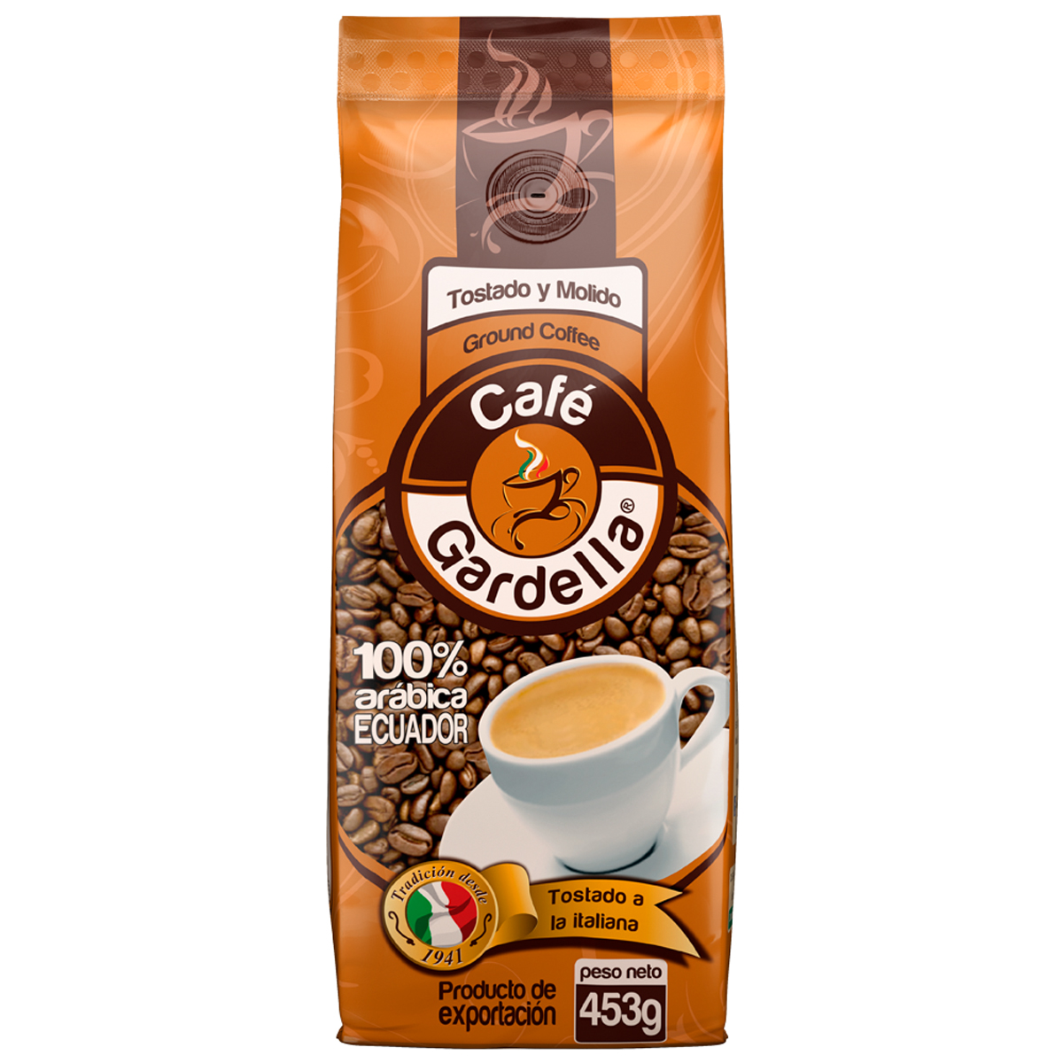 Café Tostado y Molido Gardella 453g - 910327