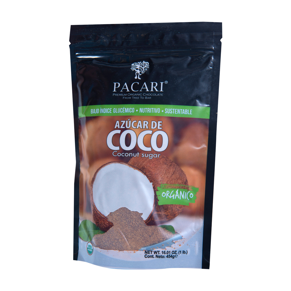 Azúcar de Coco Pacari 454g - 909828