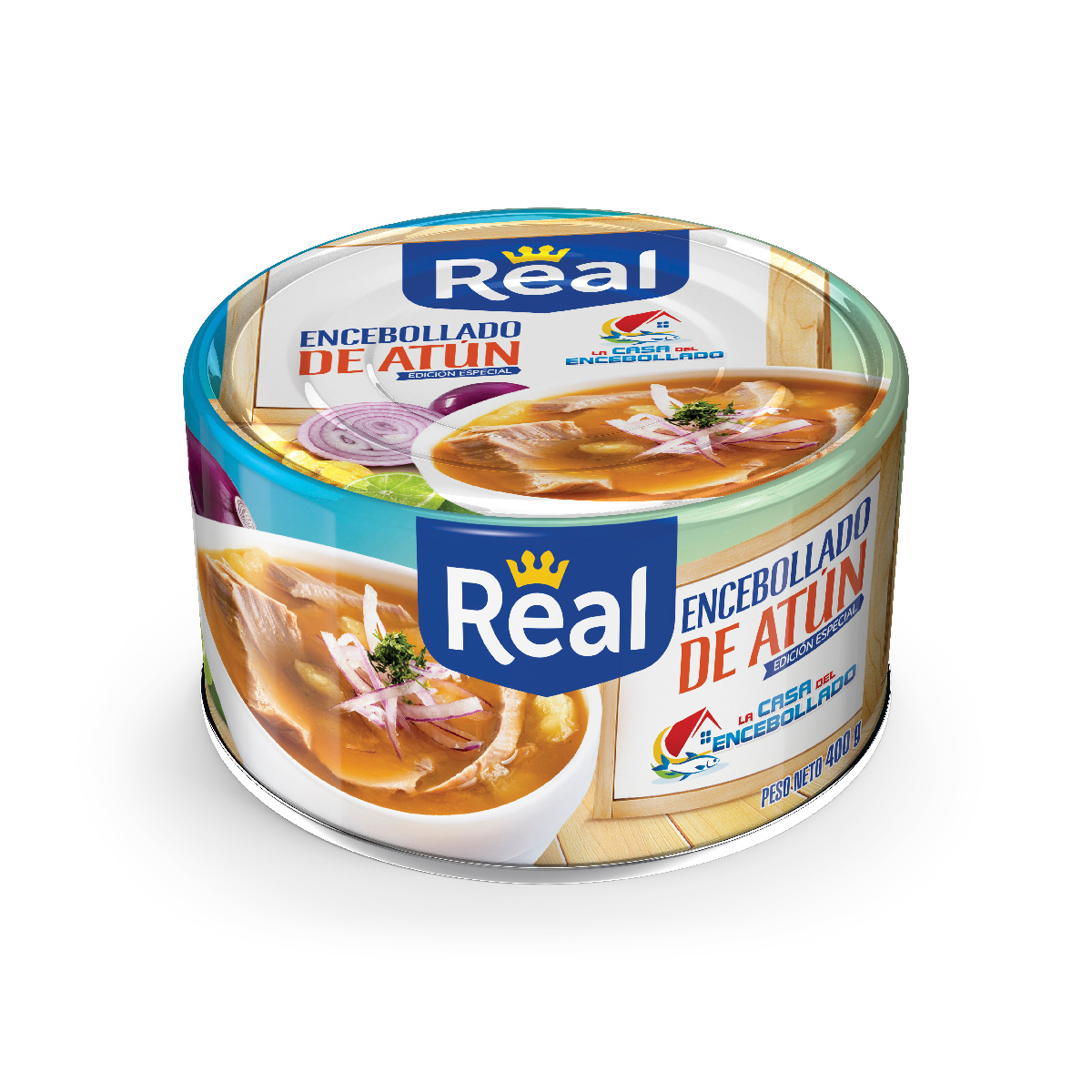 Encebollado de Atún Real 400g - 910137