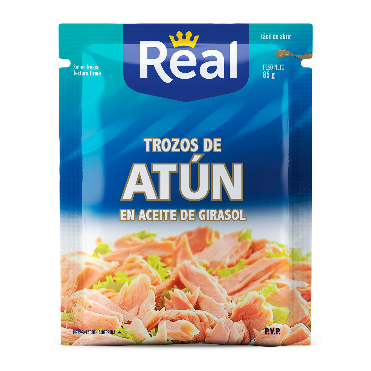 Trozos de Atún Real en Aceite de Girasol 85g - 910310