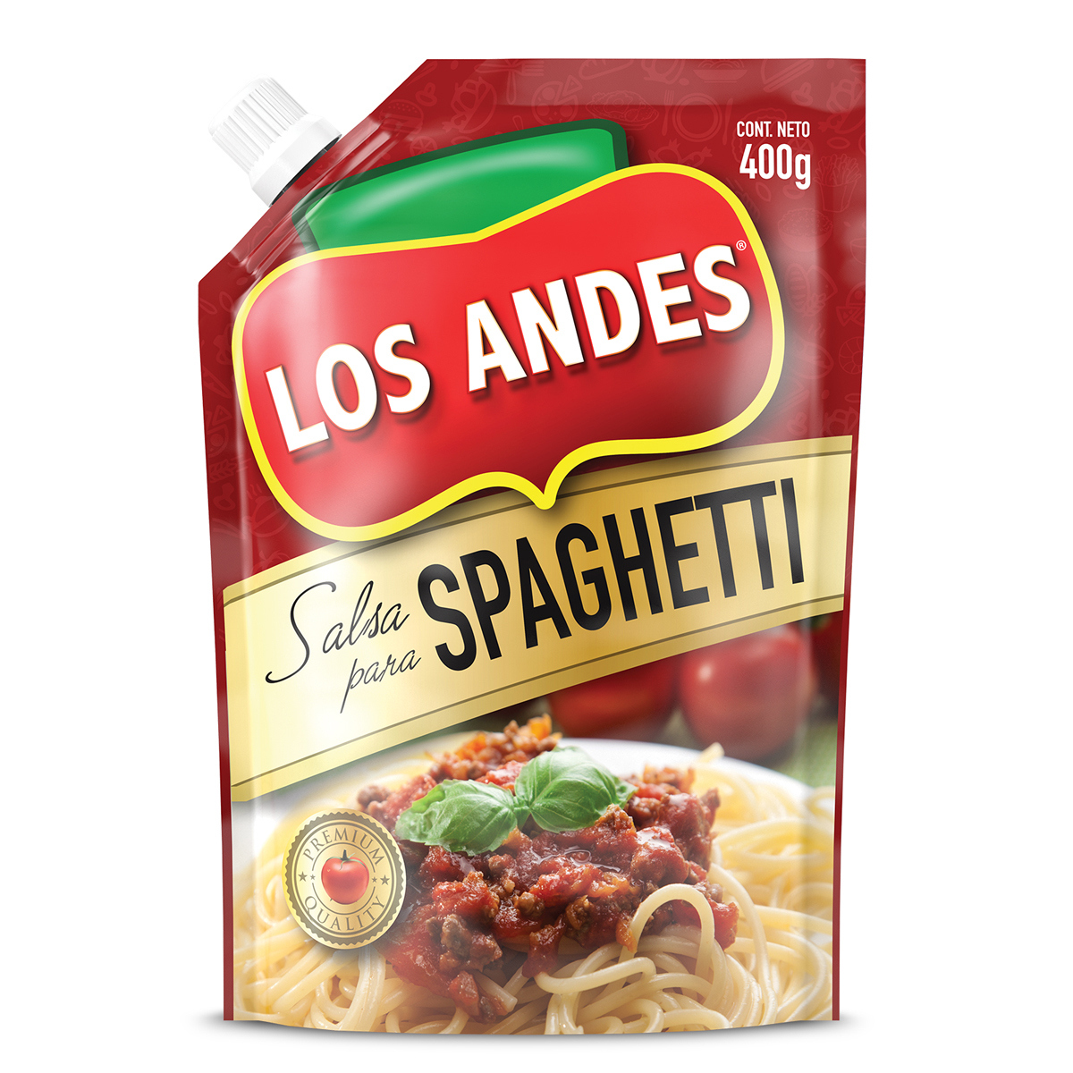 Salsa para Spaguetti Los Andes Doypack 400g - 910458