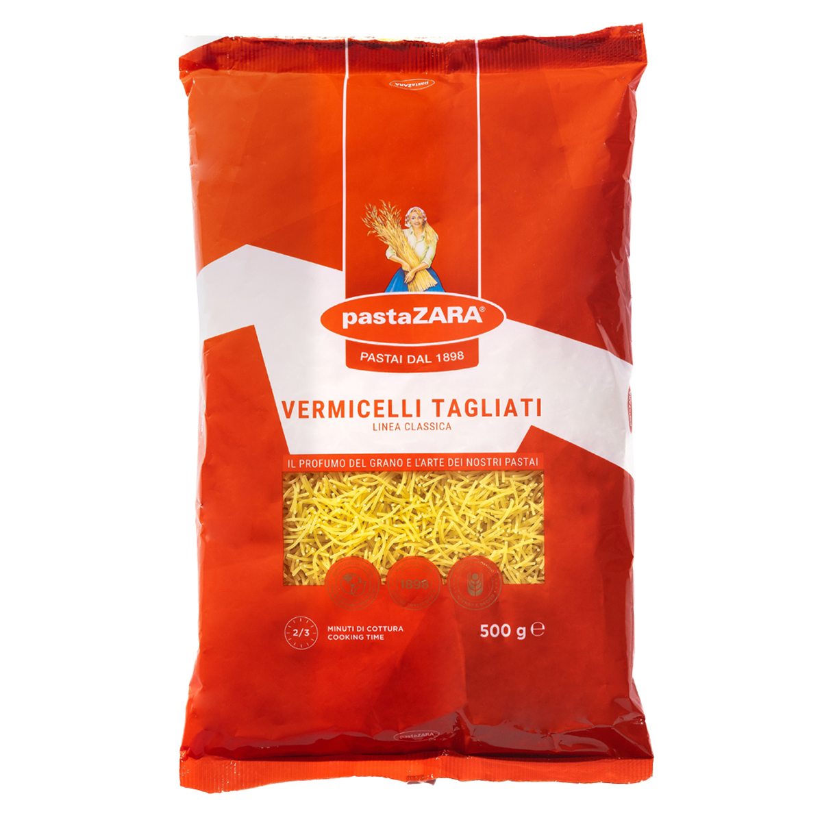Pasta Zara N°80 Vermicelli Tagliati 500g - 910579