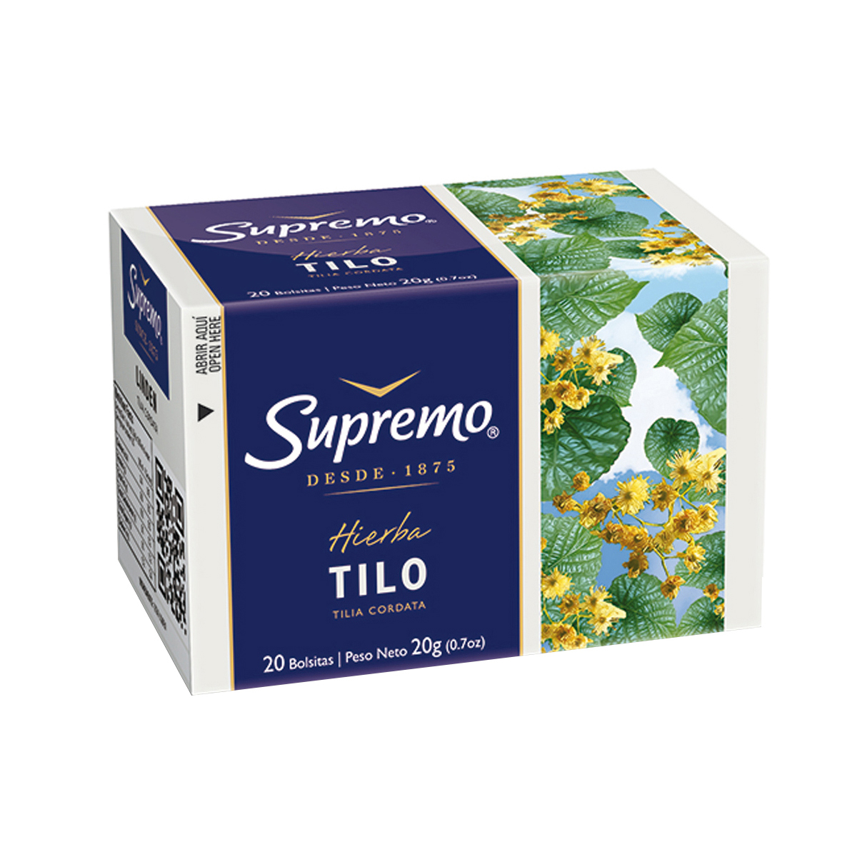 Pack 20 Uds Té Supremo Hierbas 20g - Varios Sabores - 928966