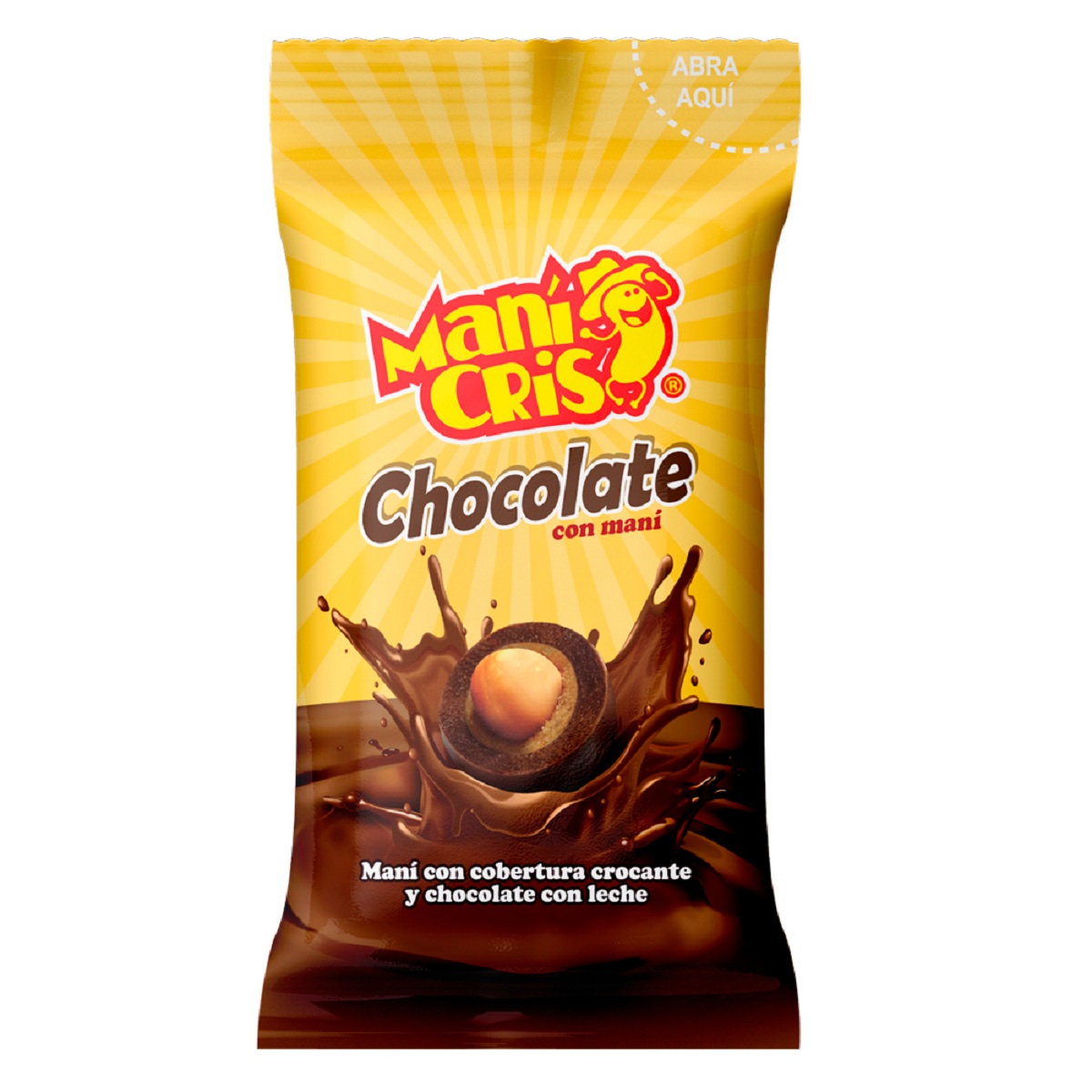 Chocolate Con Maní Cris 50g - 911366