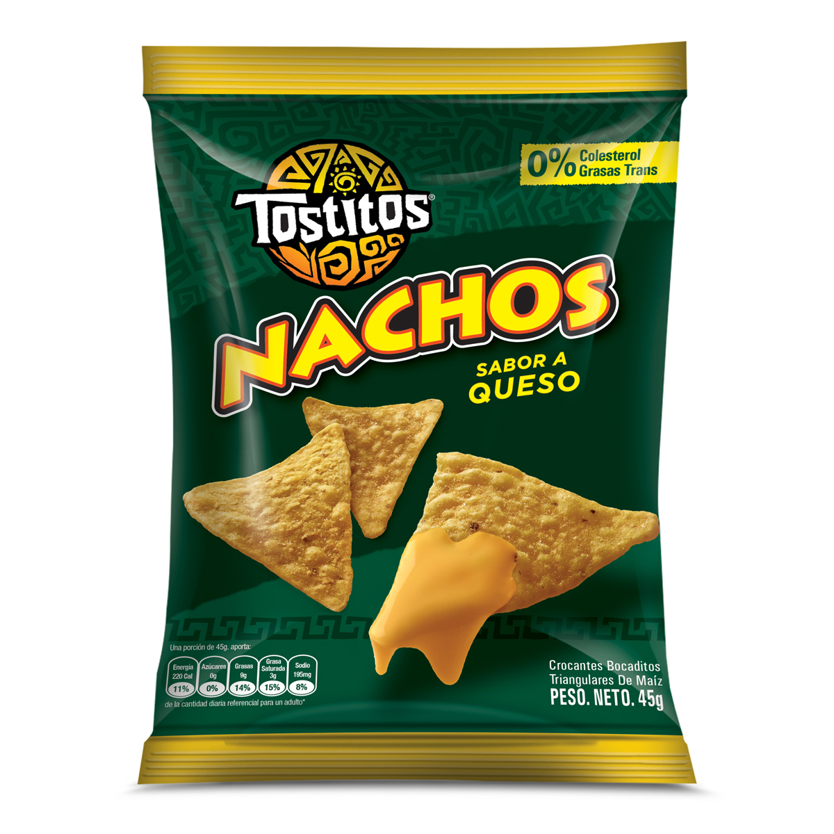 Nachos sabor a Queso 45g - 912401