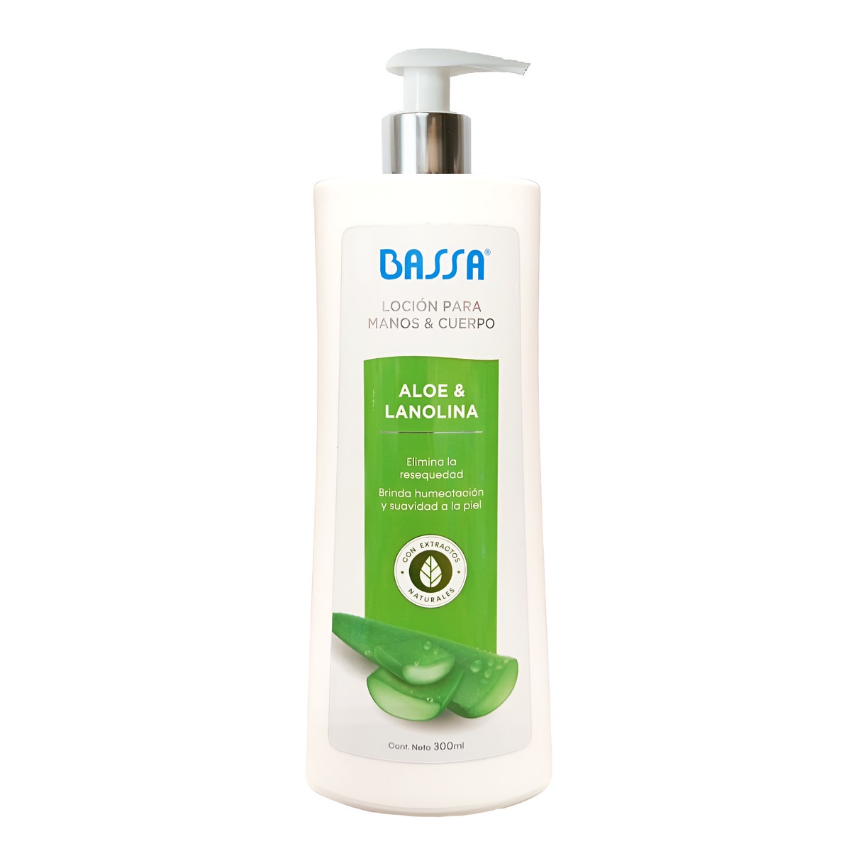 Crema Corporal Bassa Aloe & Lanolina 300ml - 912657