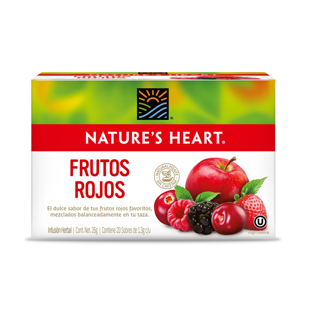 Pack 20 Uds Té Nature’s Heart Frutos Rojos - 912904