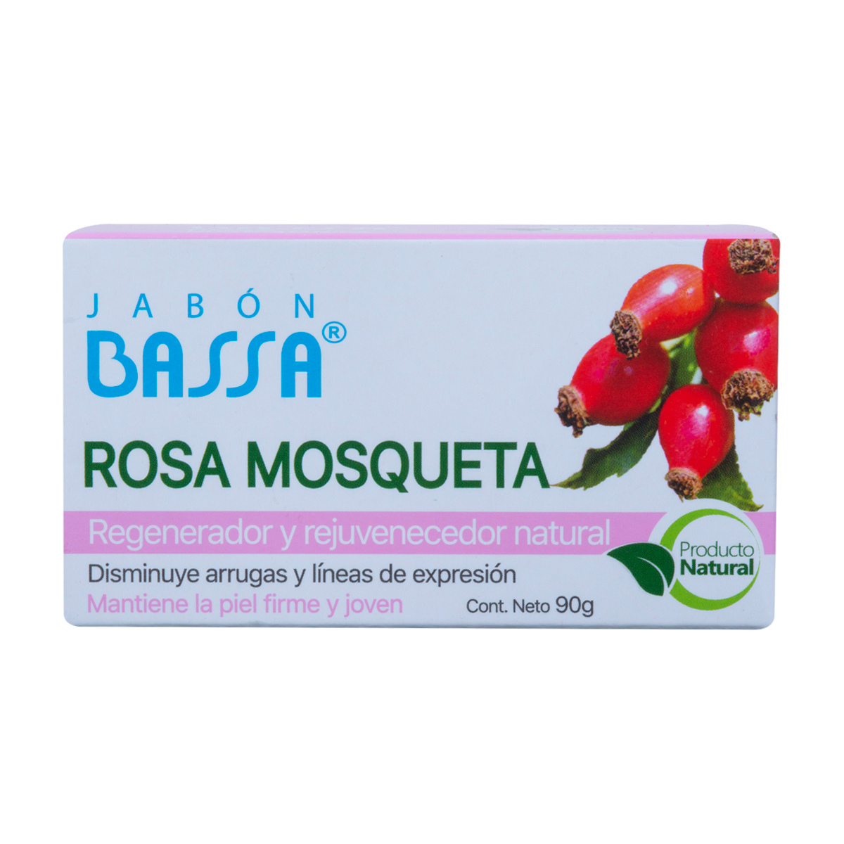 Jabón en Barra Bassa Rosa Mosqueta 90g - 913707