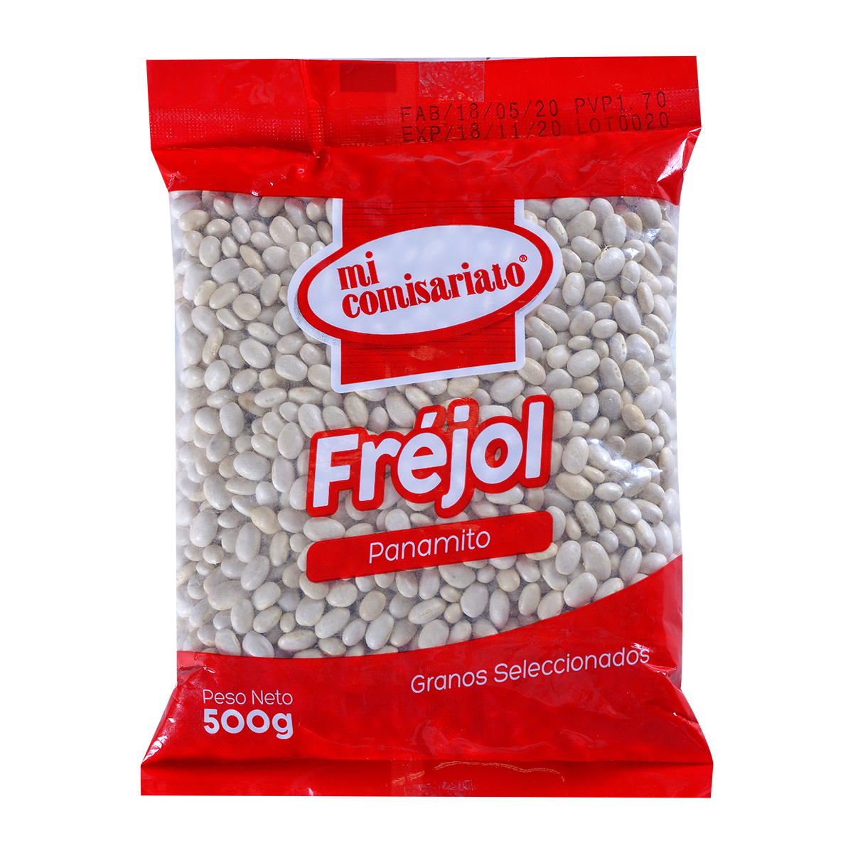 Fréjol Panamito Mi Comisariato 500g - 913572