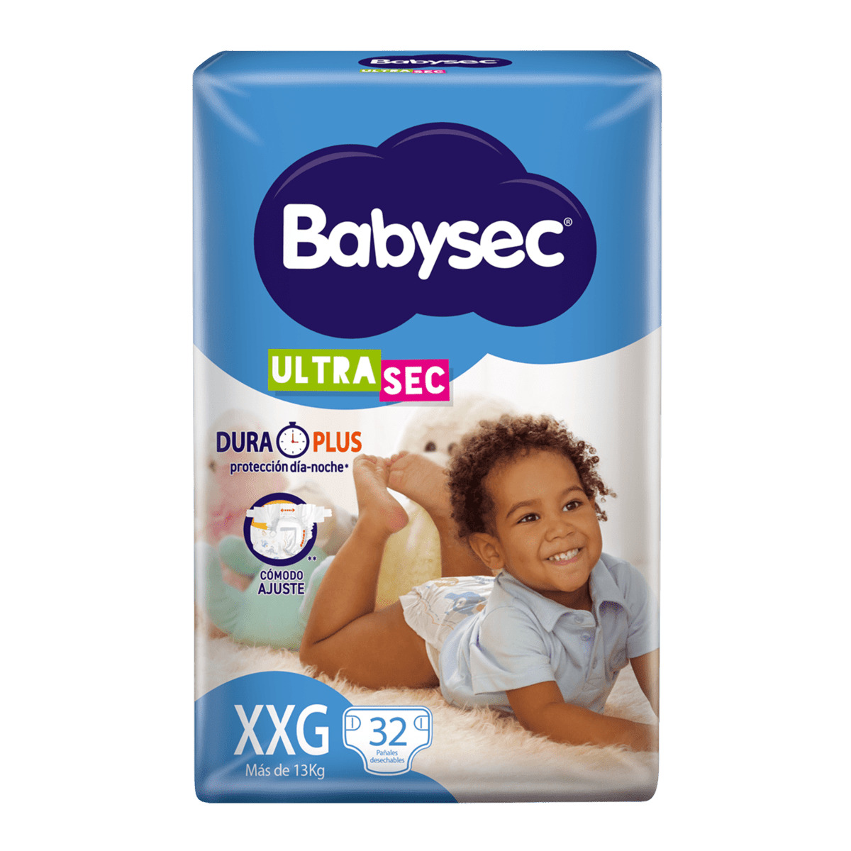 Pack 32 Uds Pañales Babysec Ultra Sec Talla XXG - 913874