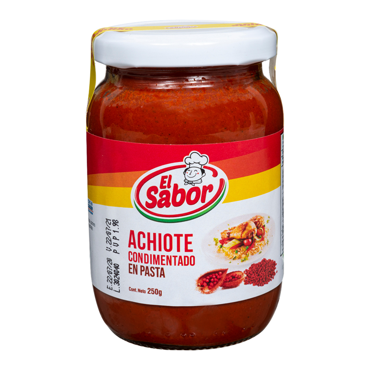 Pasta De Achiote El Sabor 250g - 915646