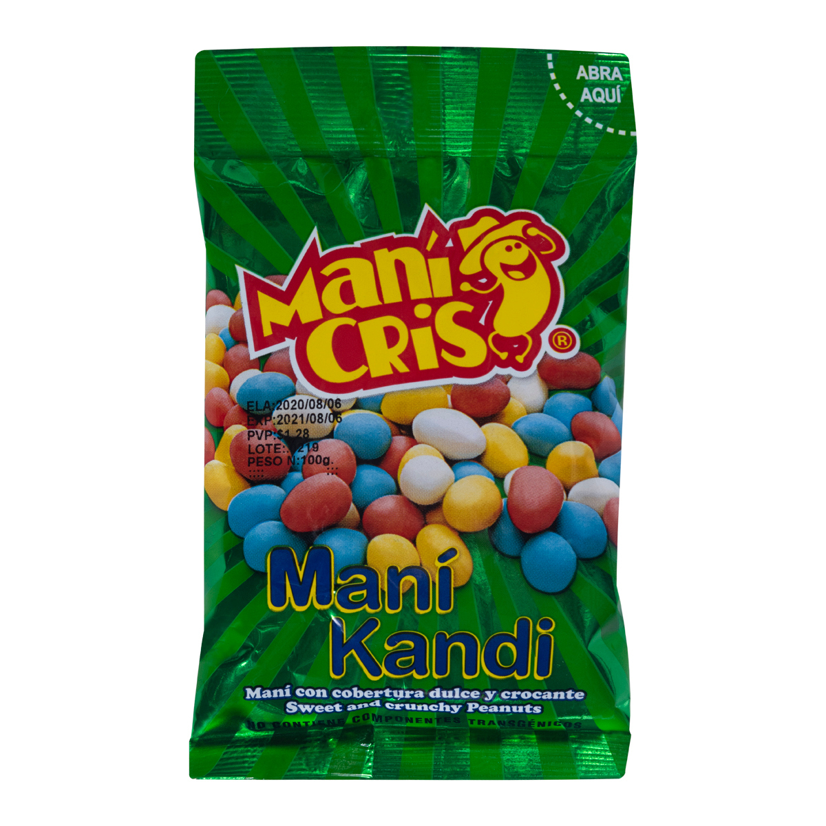Maní Kandy Familiar Cris 100g - 916651