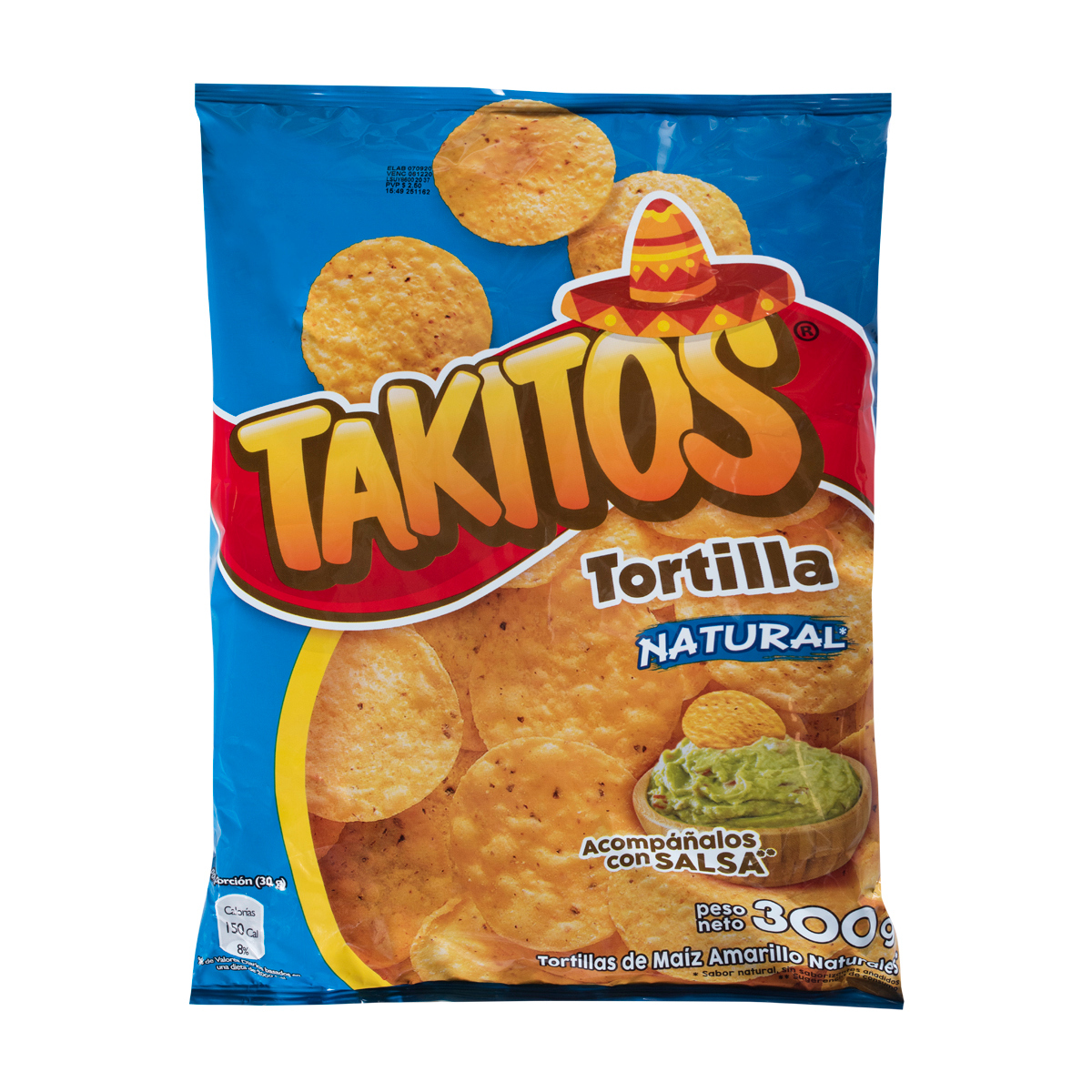 Takitos Natural 300g - 916609