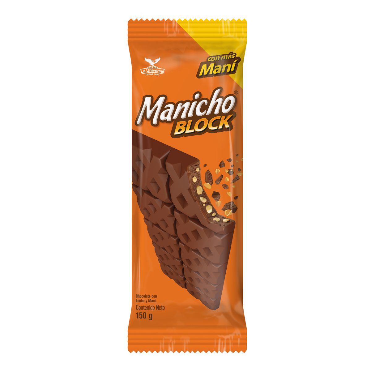 Chocolate La Universal Manicho Block 150g - 917163