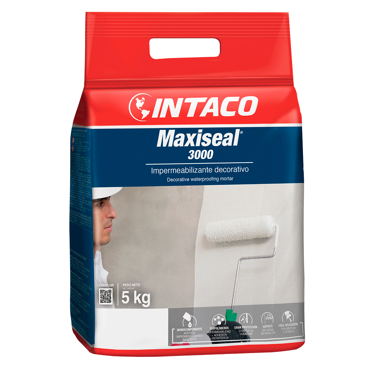 Impermeabilizante Maxiseal Intaco Blanco 3000 5Kg - 917385