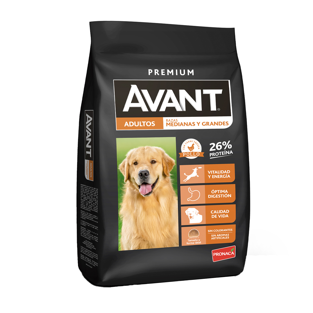 Alimento para Perro Avant Adulto Razas Medianas y Grandes Pollo 8kg ...