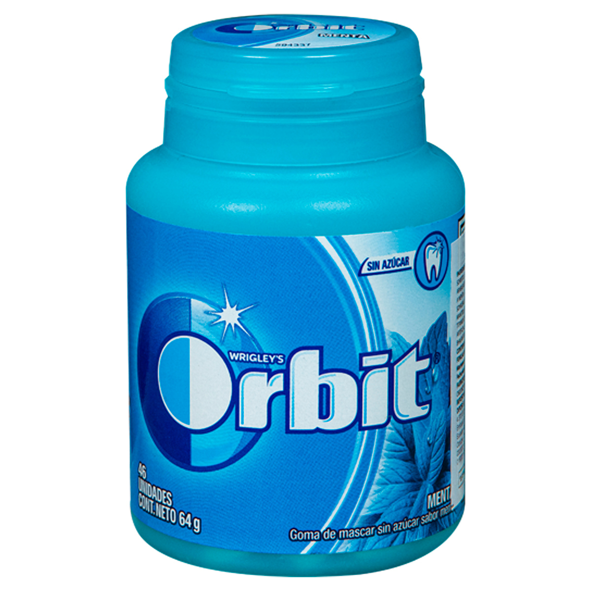 Chicle Orbit Wringley’s Menta 64g - 919454