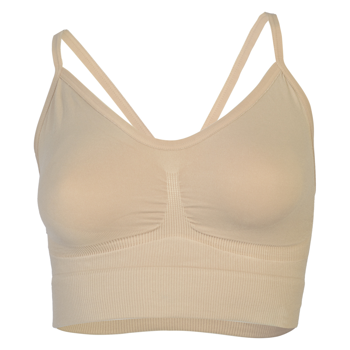 Top Dama con Tiras Cruzadas Brick Beige - Varias Tallas - 929776