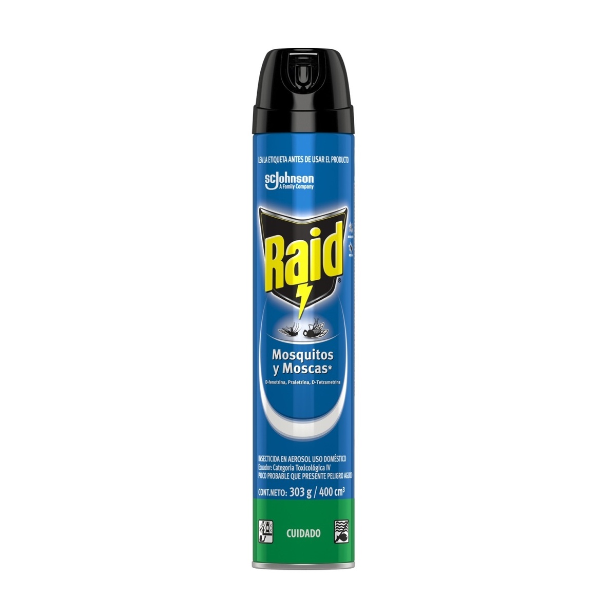 Insecticida en Aerosol Raid Mata Insectos Voladores 400ml - 920961