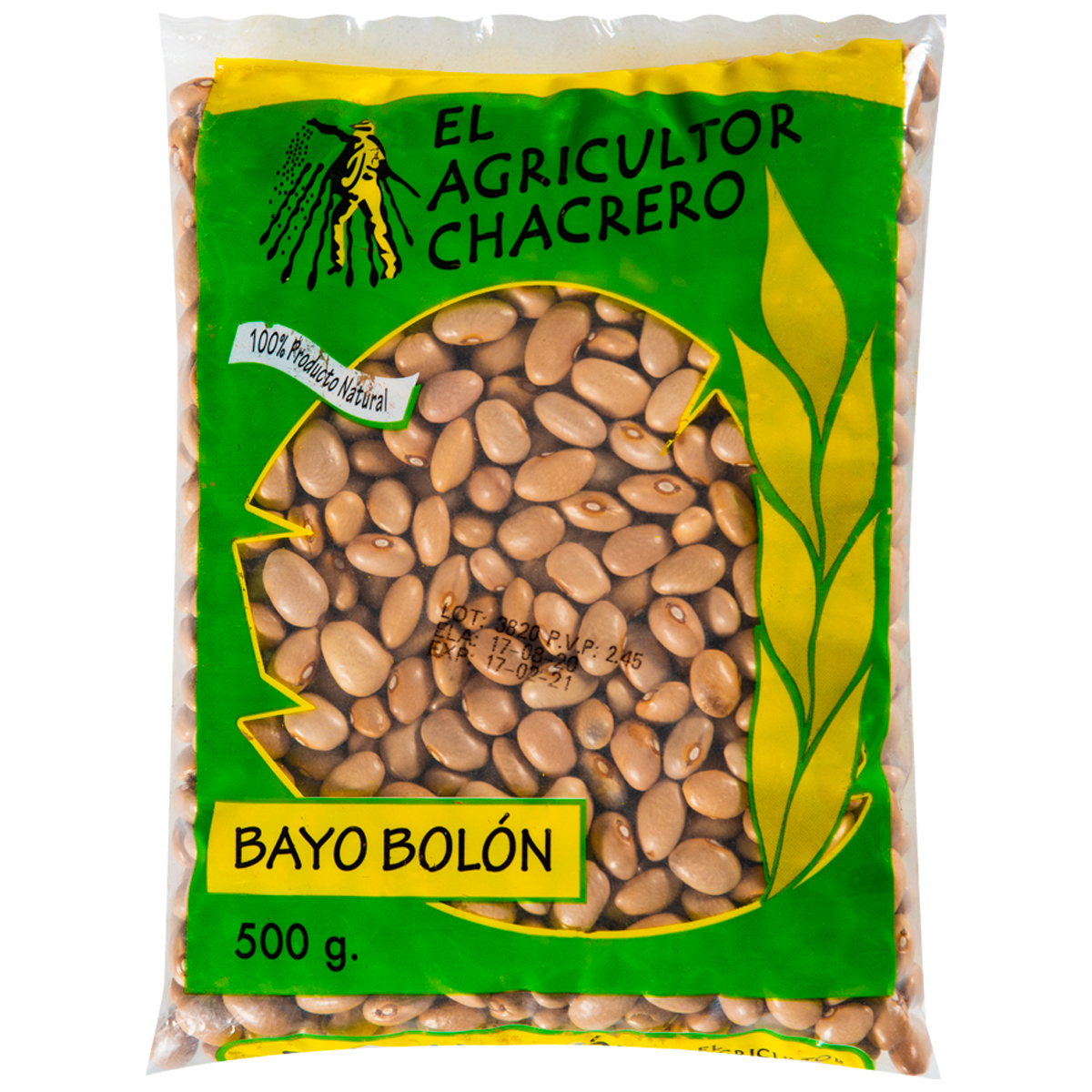 Fréjol Bayo Bolón El Agricultor Chacrero 500g - 921433