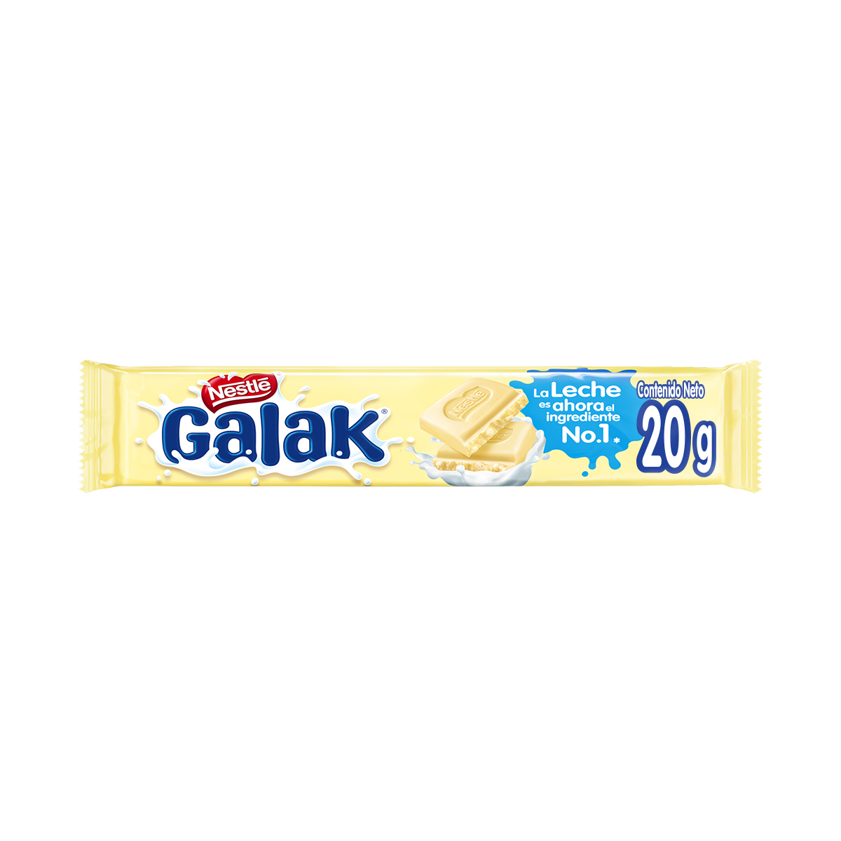 Barra de Chocolate Blanco Galak 20g - 921565